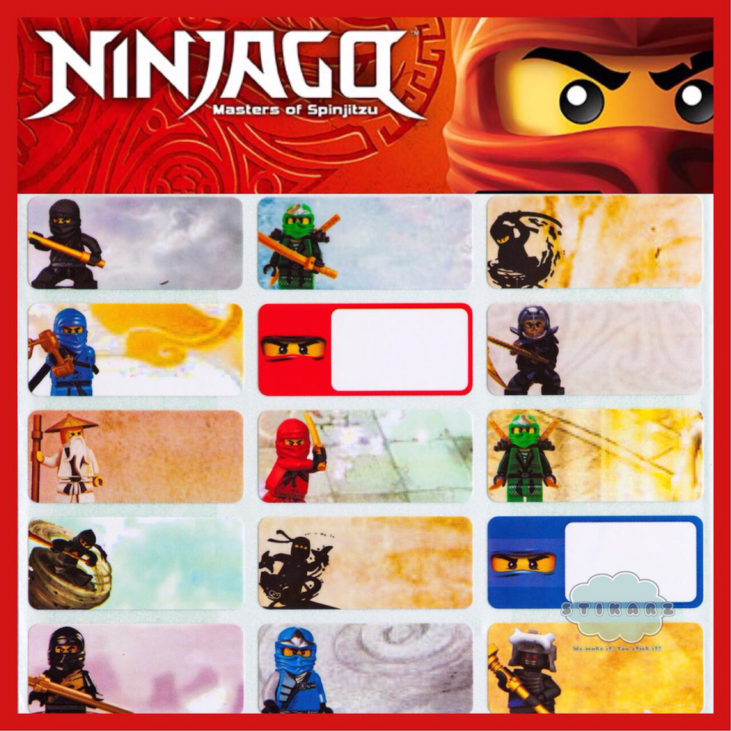 NinjaGo Waterproof Sticker – STIKARZ